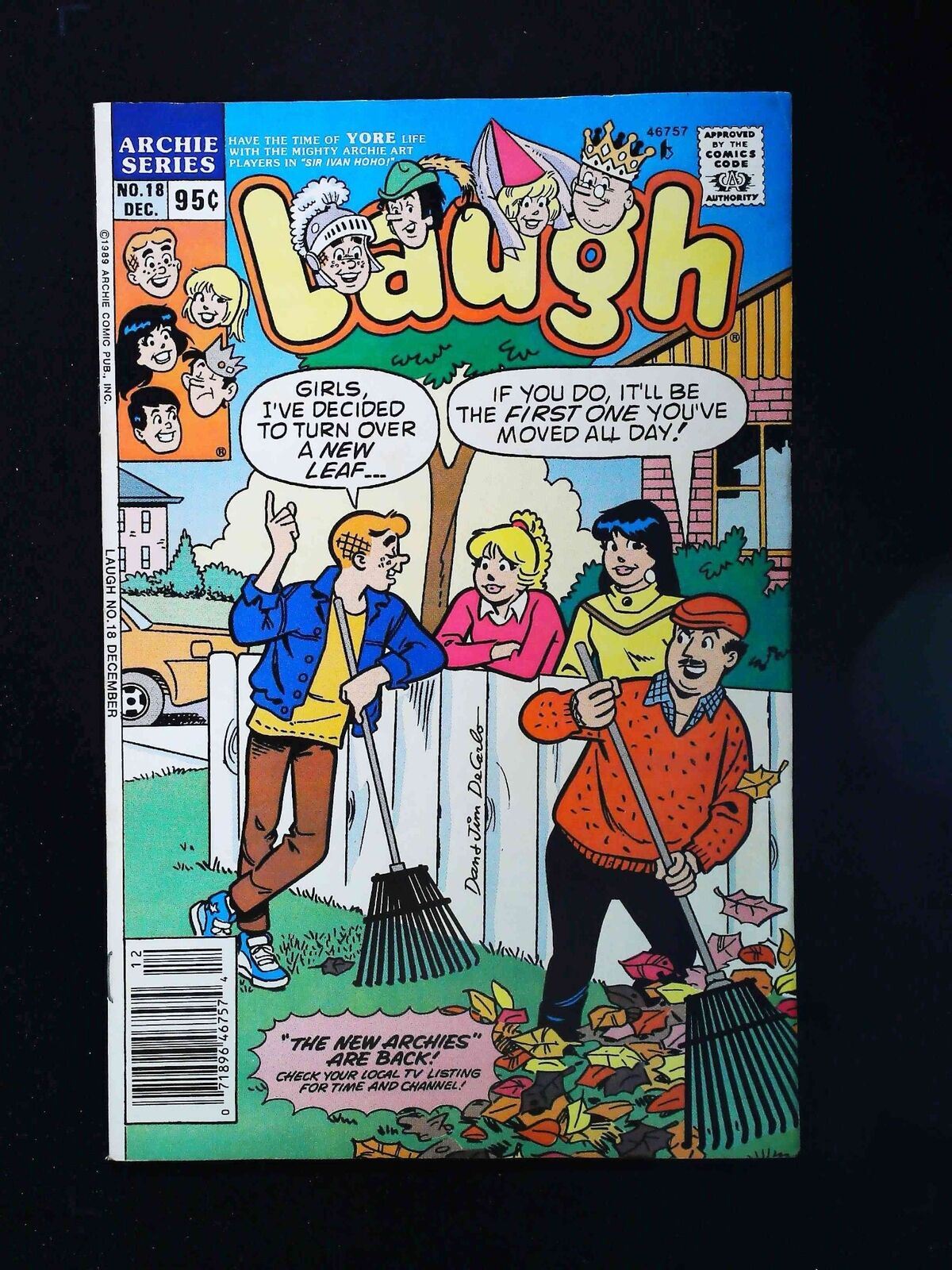 Laugh Comics #18 (2Nd Series) Archie Comics 1989 Vf+ – PPC LLC